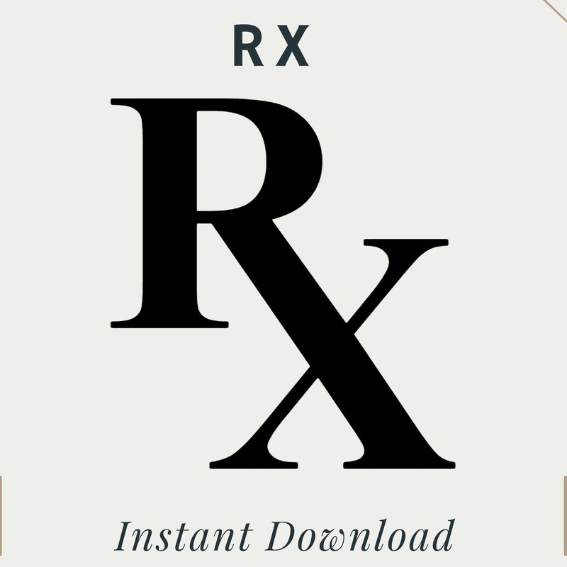 Rx Label - Etsy