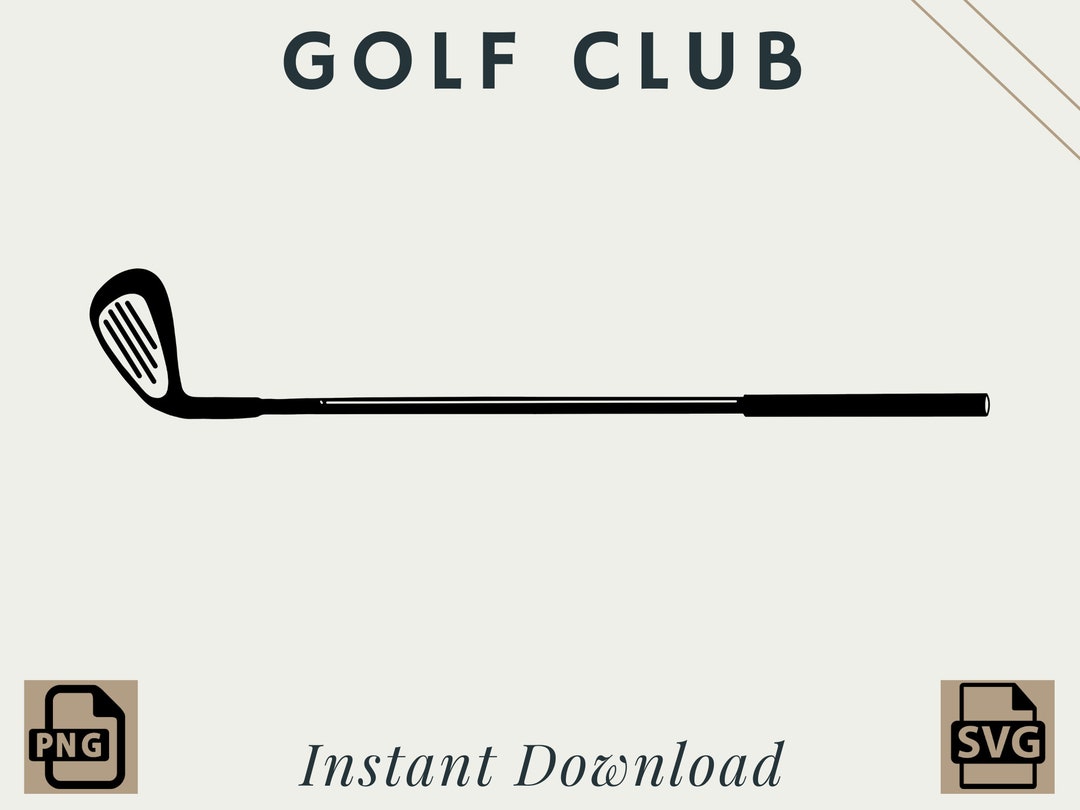 Golf Club | PNG | SVG | Digital Download | Printable - Etsy