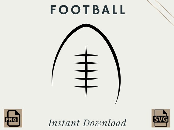 Football PNG SVG Digital Download Printable - Etsy