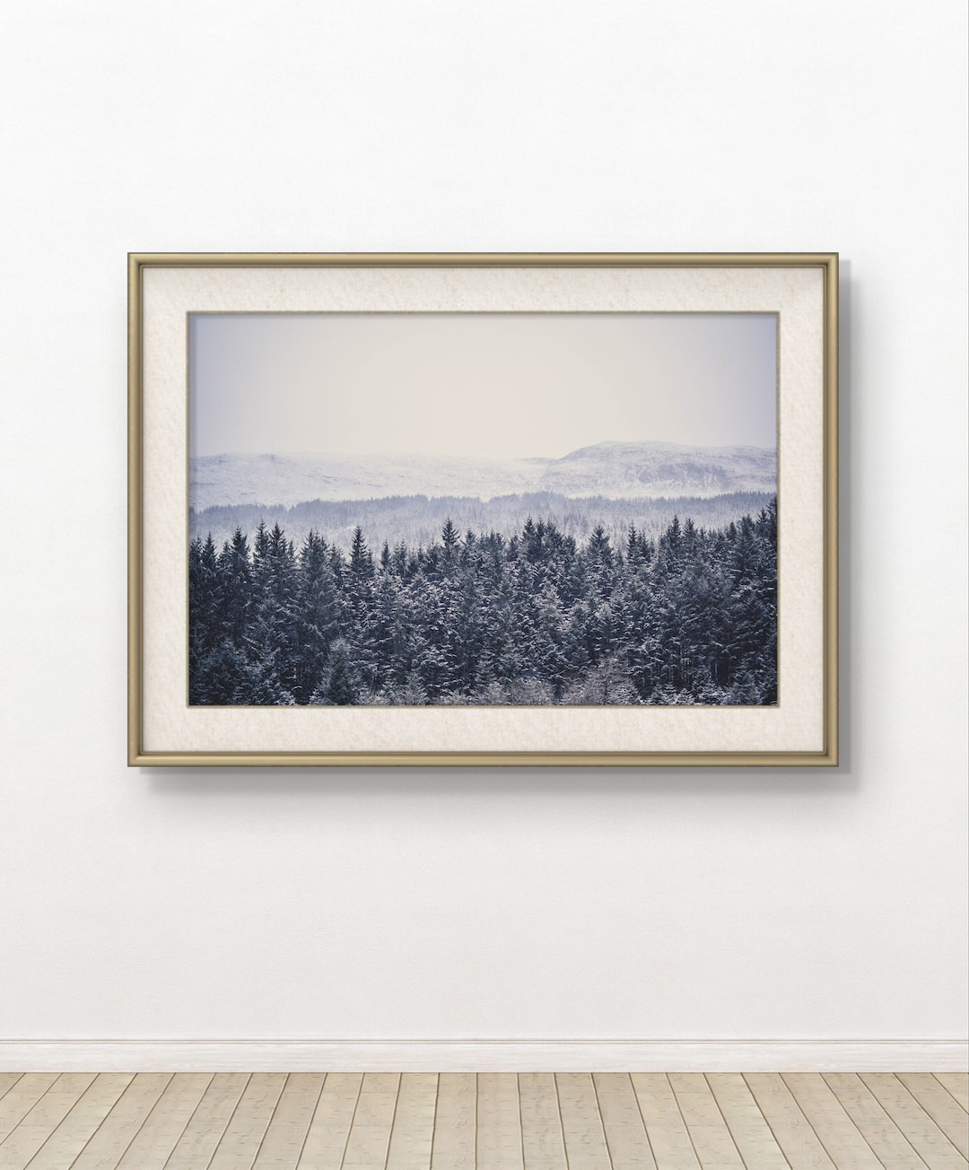 Scotland Forest Photo Print, Scottish Landscapes, Winter Forest Print ...