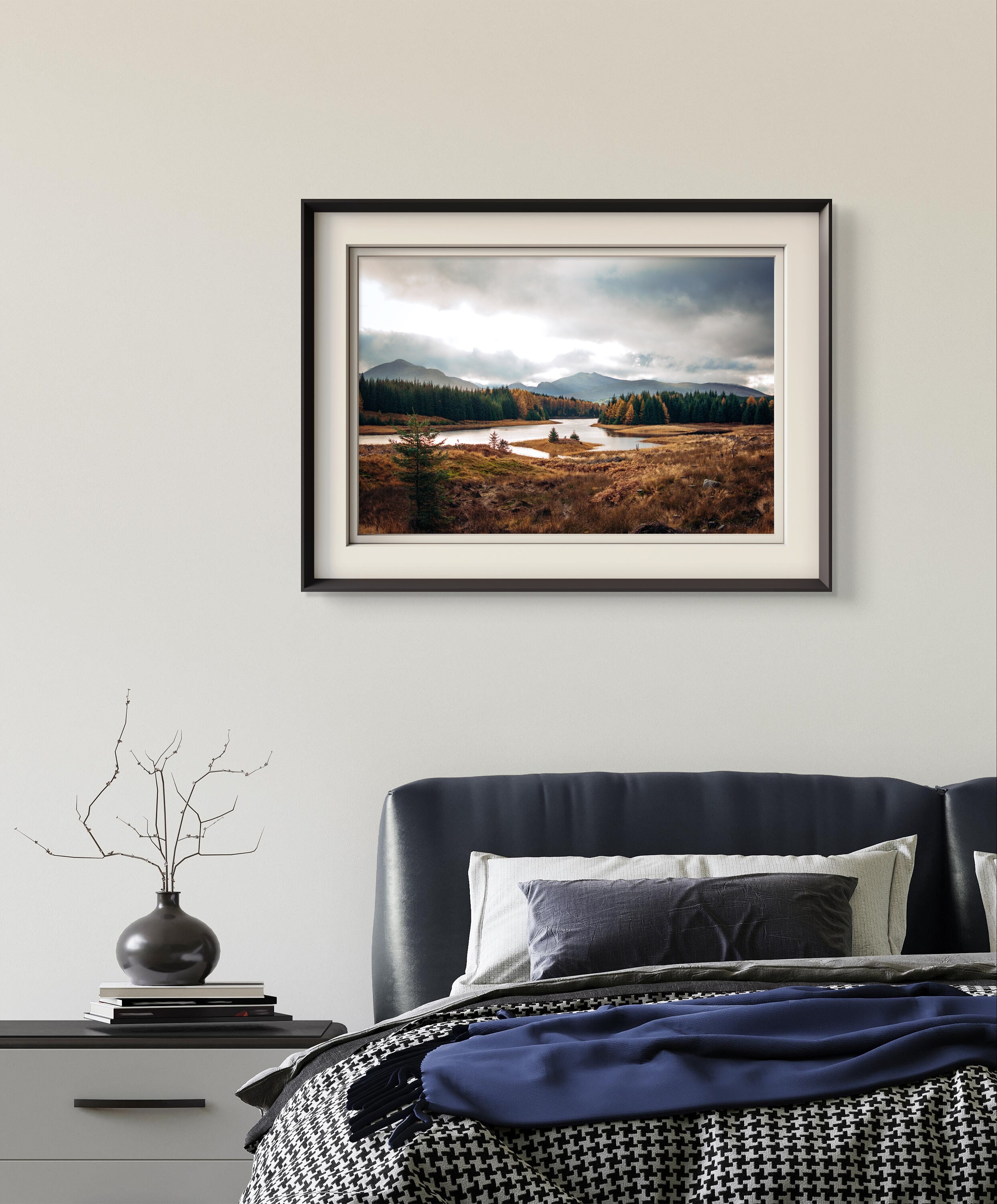 Scottish Landscape Print, Autumn Forest in Scotland Print, River Spean ...