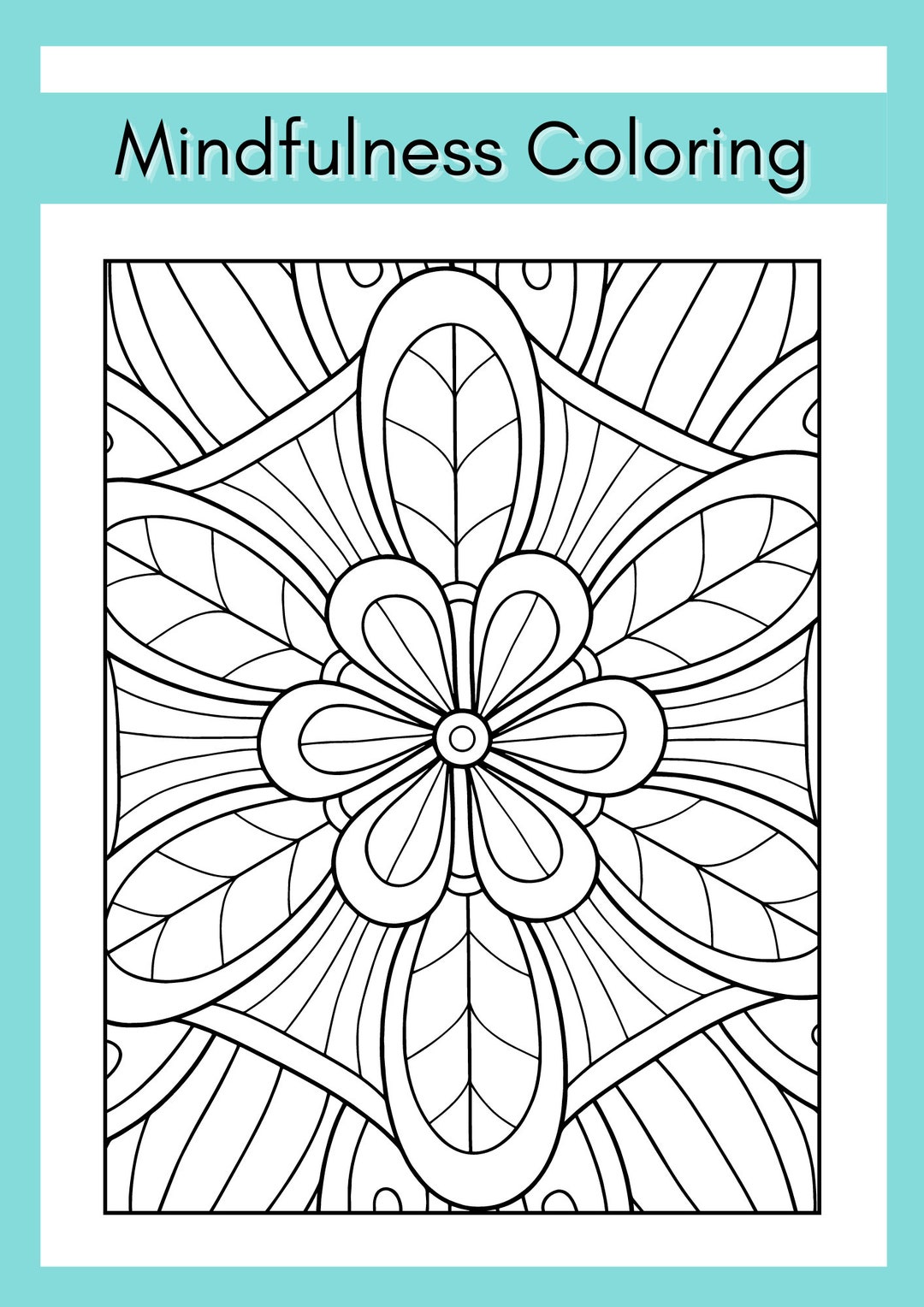 Digital Coloring Pages - Etsy
