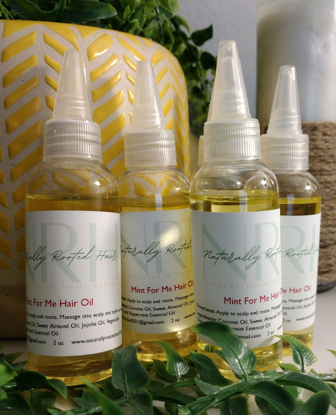 Mint for Me Hair Oil - Etsy