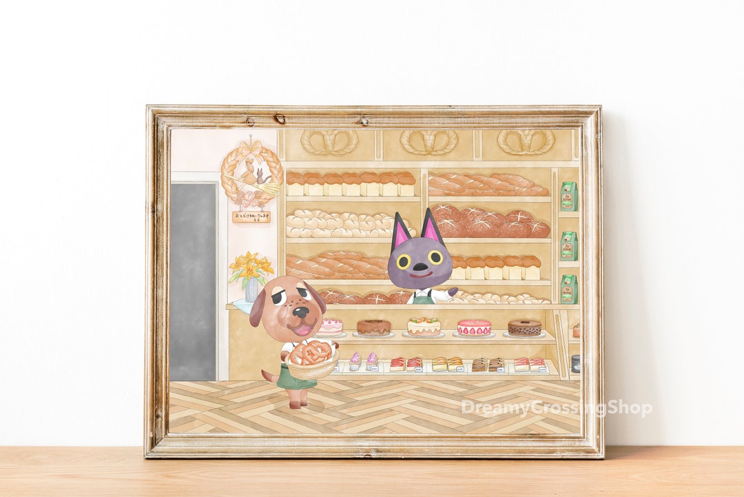 Animal Crossing 8 X 10 Inch Print Kiki and Bea Kiki's Delivery Service ...