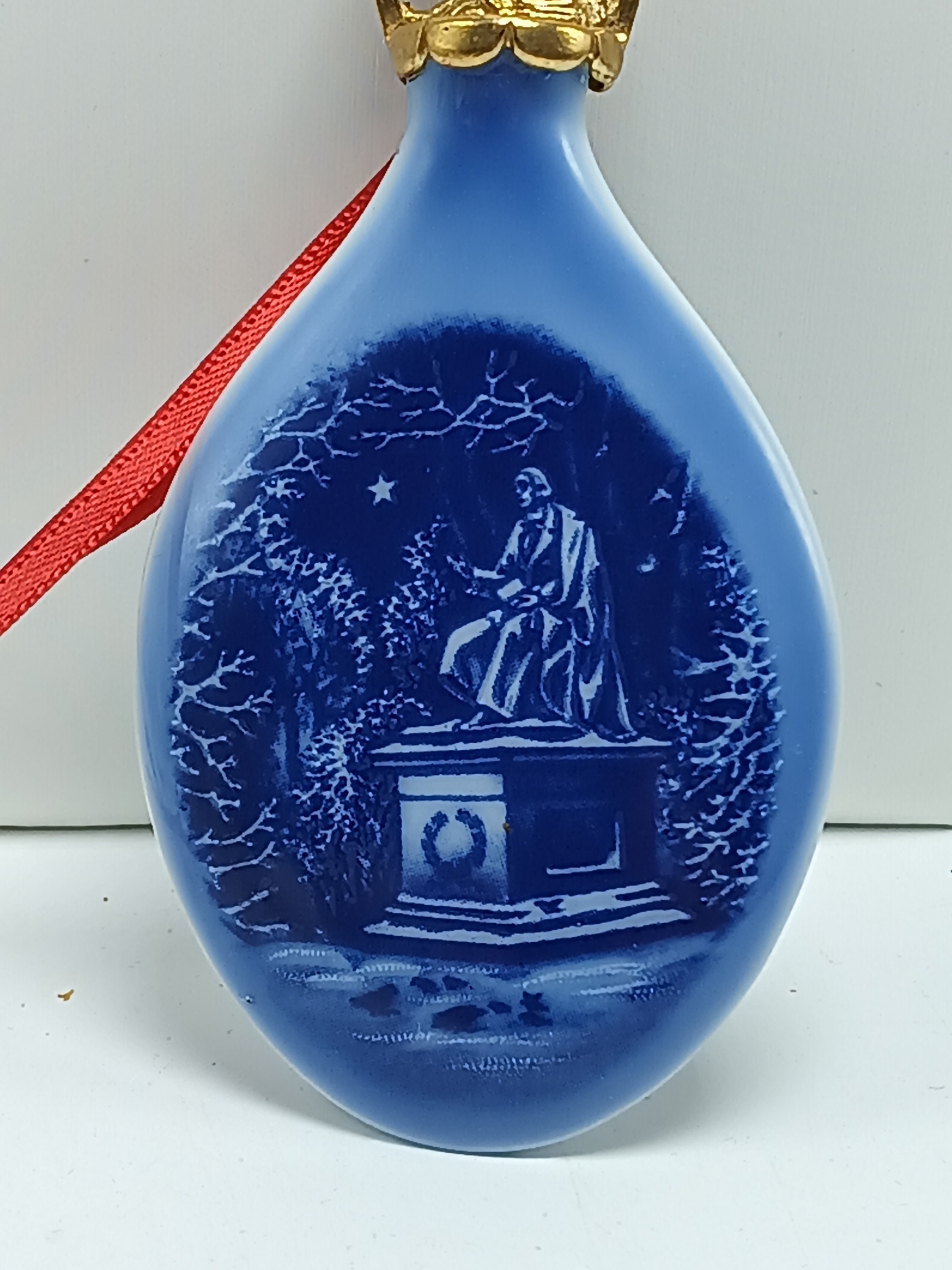 1988 Bing and Grondahl Porcelain Christmas Ornament - Etsy