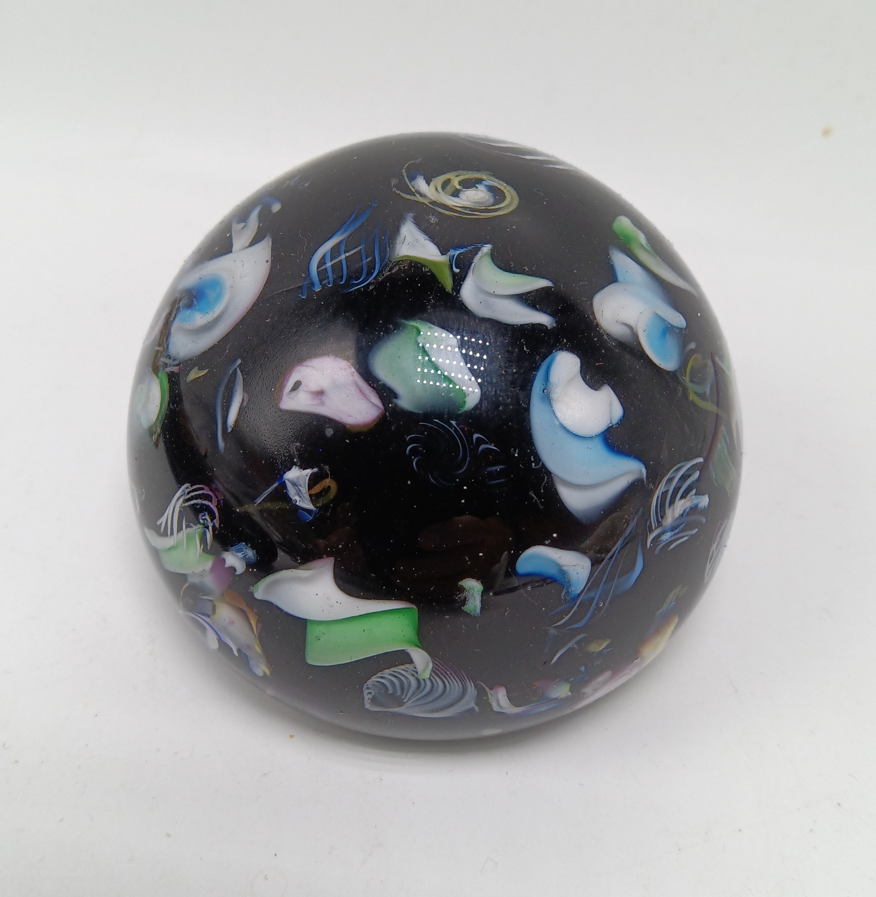 Vintage Pairpoint Glass Scramble Paperweight - Etsy