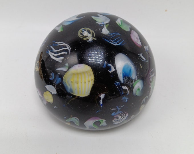 Vintage Pairpoint Glass Scramble Paperweight - Etsy