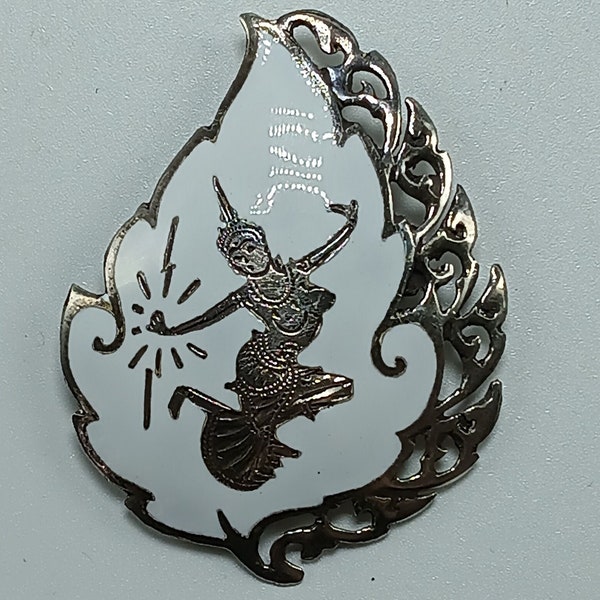 Siam Sterling Pin - Etsy