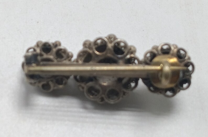 Antique Victorian Etruscan Pair of Bar Pin Brooches - Etsy