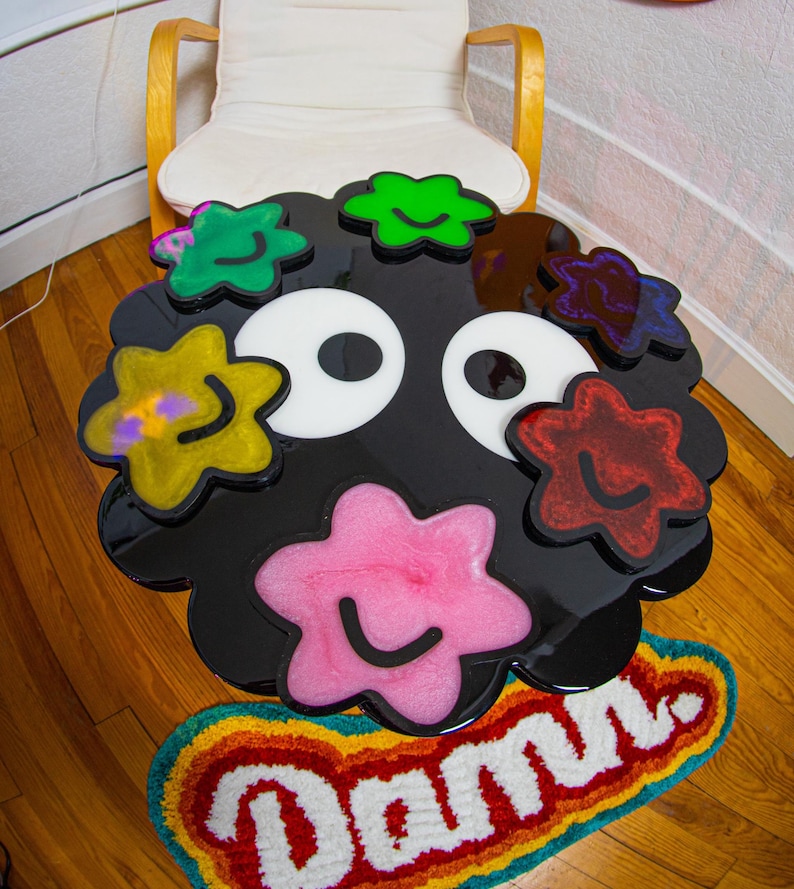 Coffee Table Inspired by Soot Sprite Table, Susuwatari Miyazaki's Soot ...