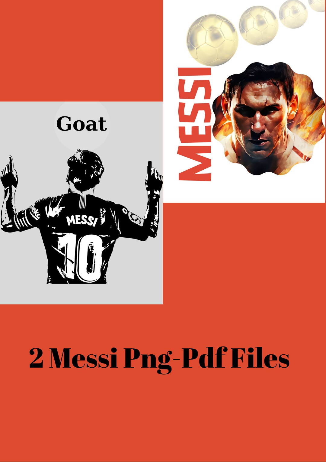 Messi Pdf-png Digital Download High Quality Png-pdf Messi - Etsy
