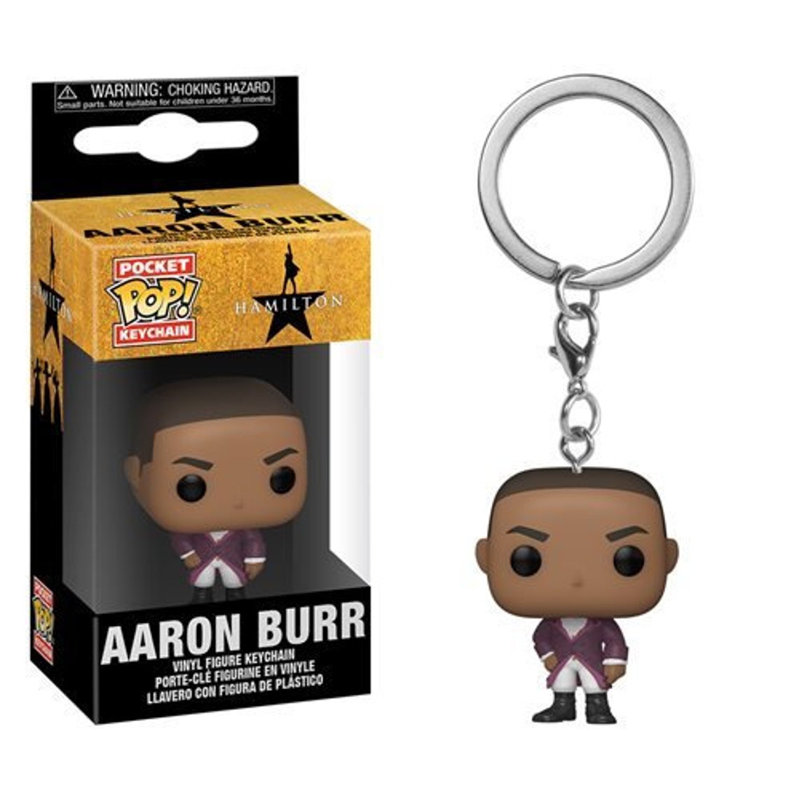 Hamilton Aaron Burr Keychain - Etsy Canada