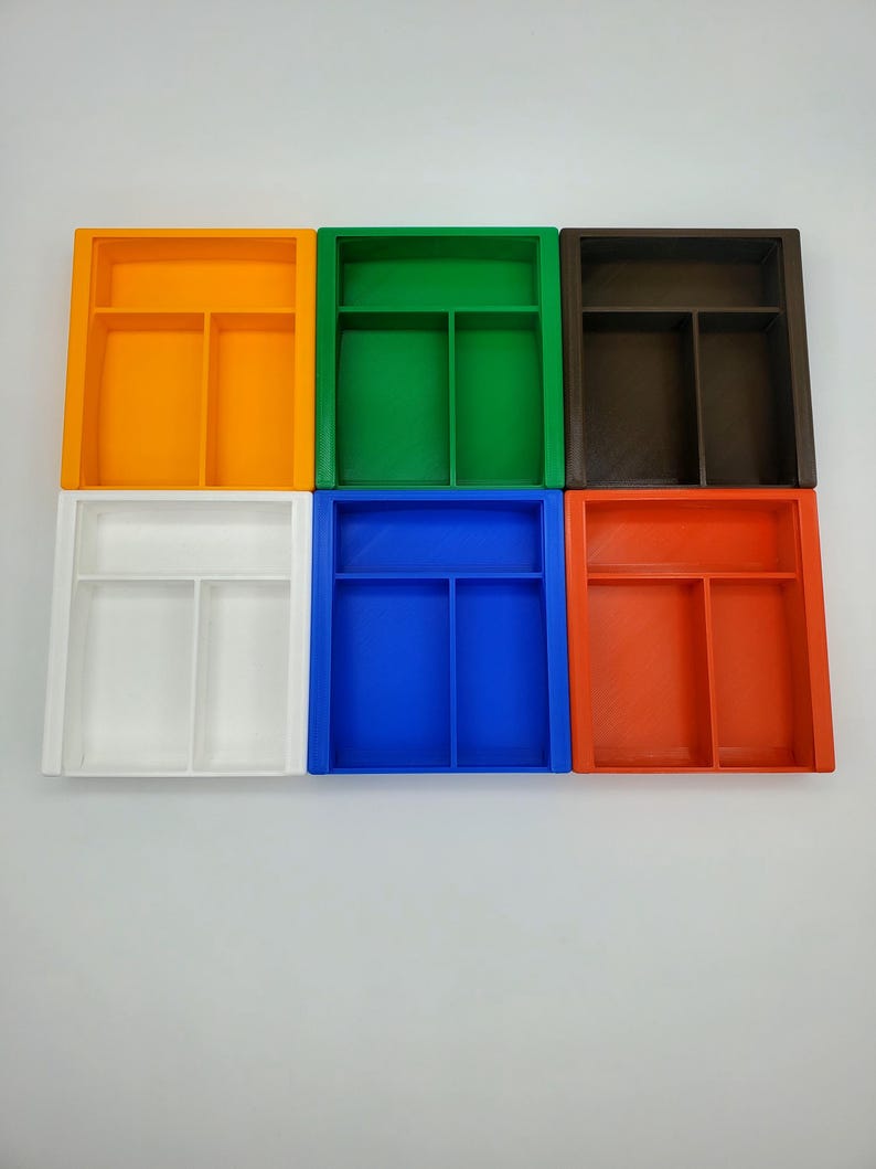 Catan Set of 6 Player Boxes - Settlers of Catan Base Board Game ...