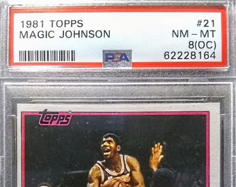 1981 Magic Johnson - Etsy
