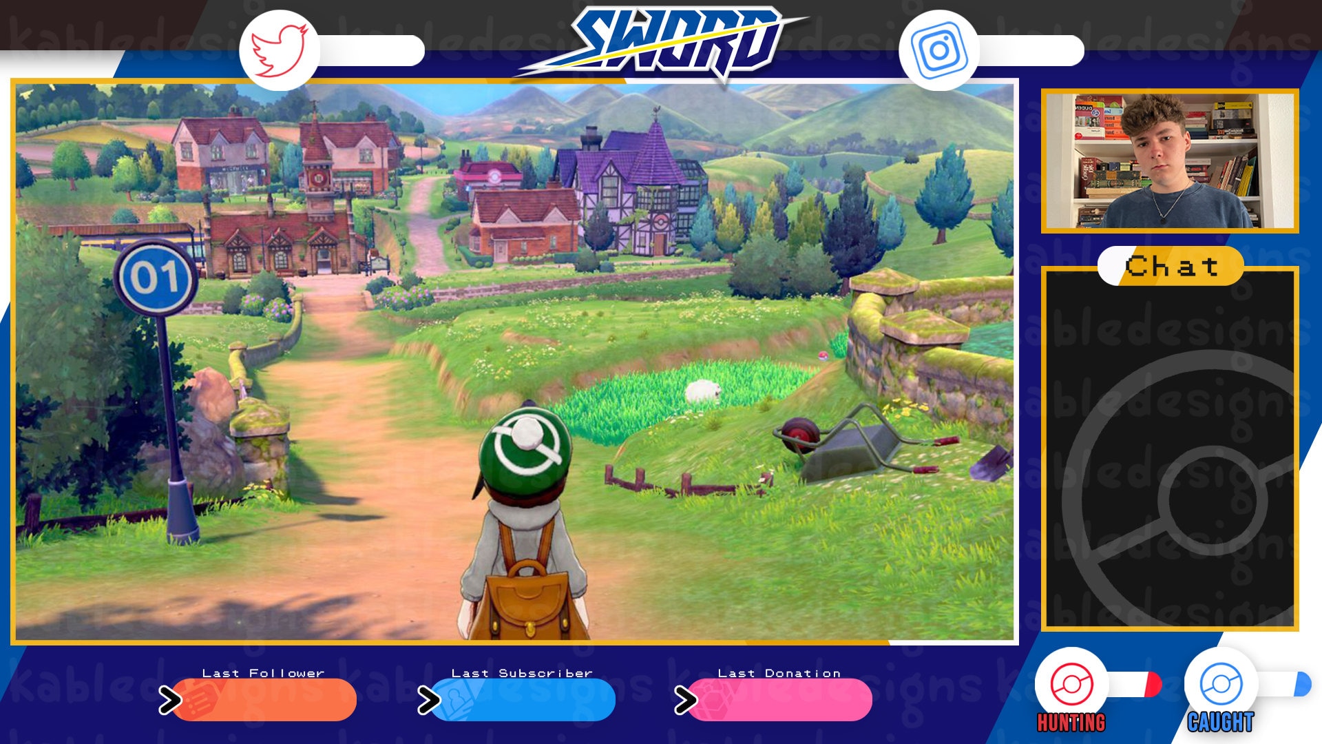 Pokémon Sword - Overlay for Twitch/youtube - Etsy
