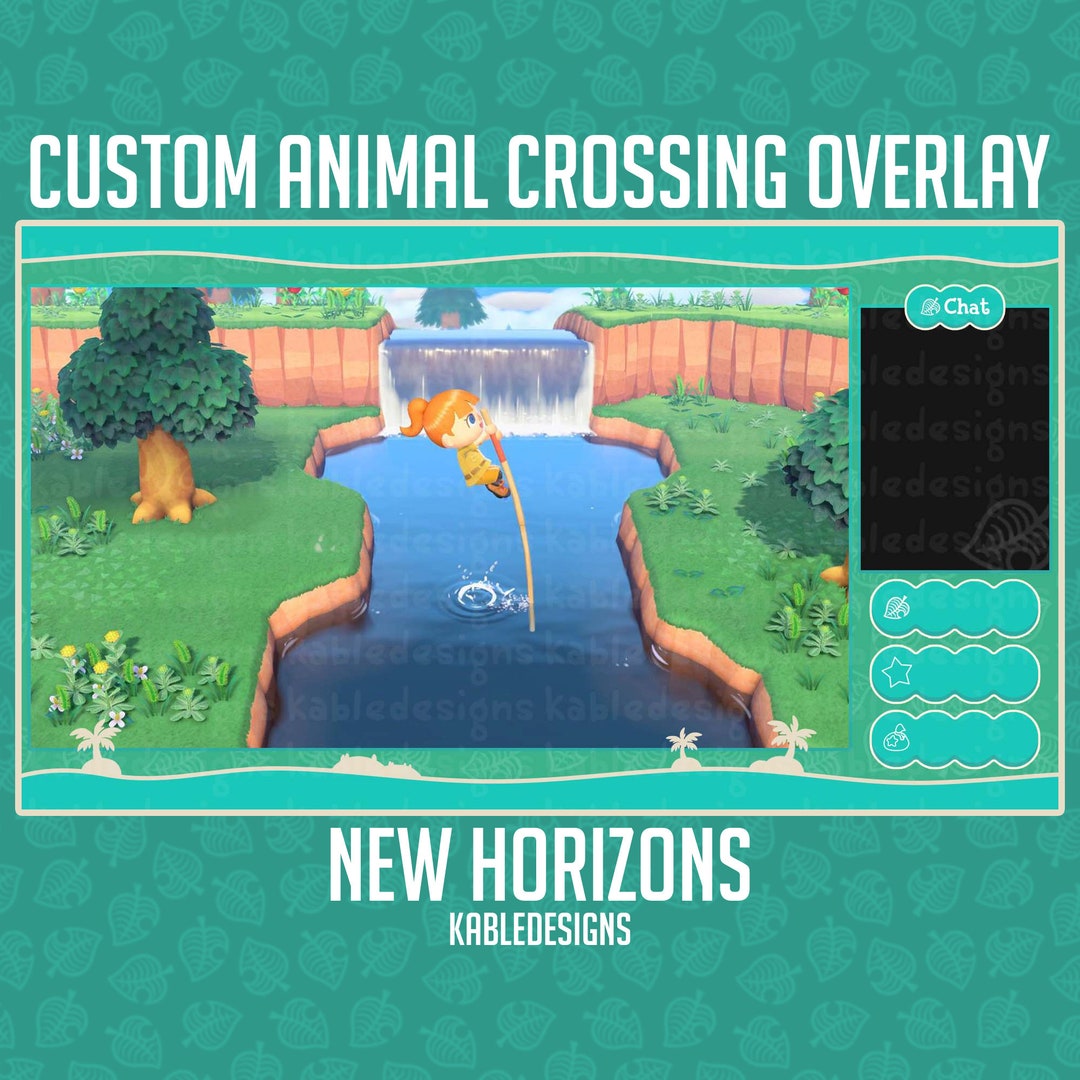Animal Crossing New Horizons Overlay for Twitch/youtube - Etsy