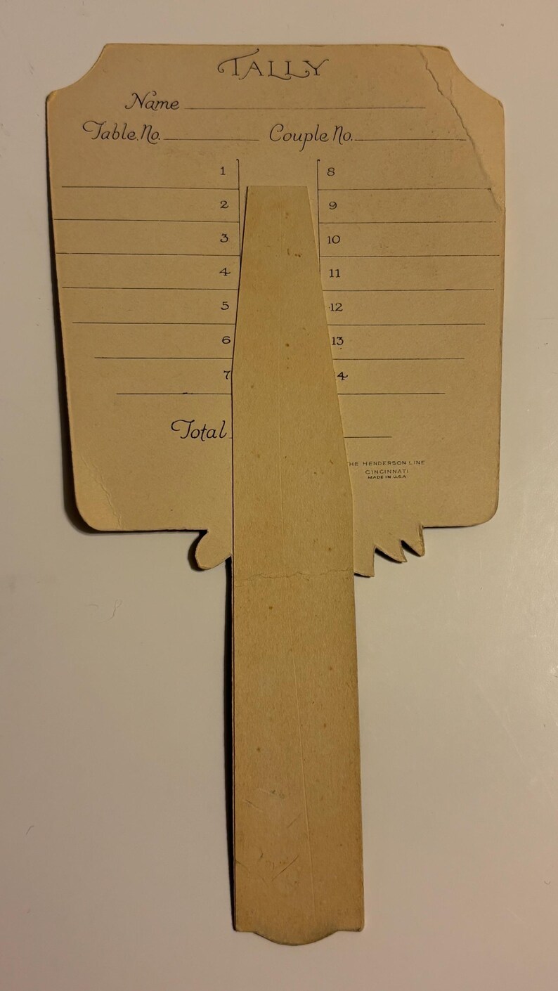 Vintage Art Deco Bridge Tally Woman & Roses - Etsy