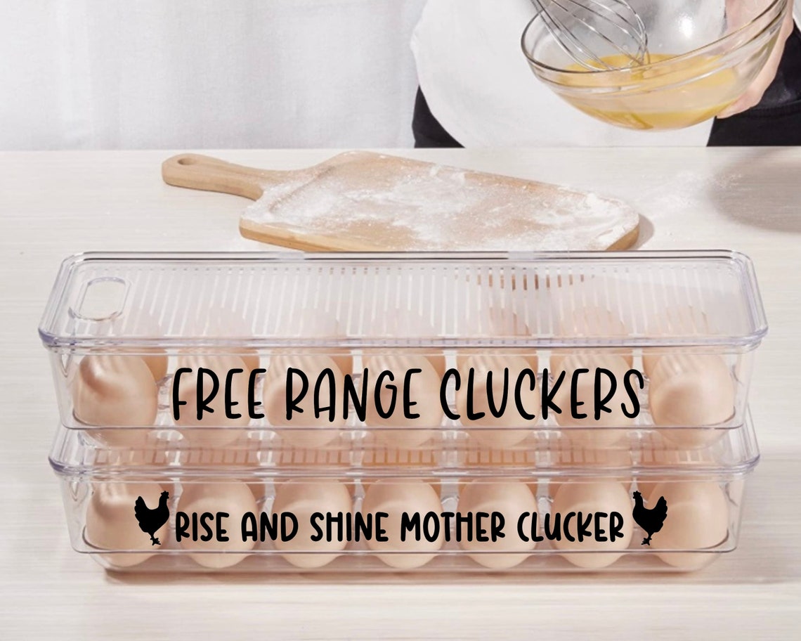 Funny Egg Carton Saying Decals Farm Egg Container Decals - Etsy