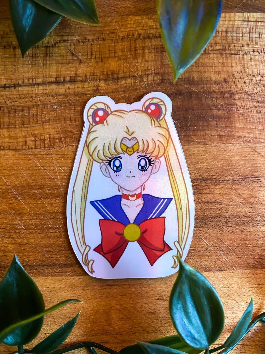 Holographic Sailor Moon Vinyl Sticker Anime Vinyl Sticker Holographic ...