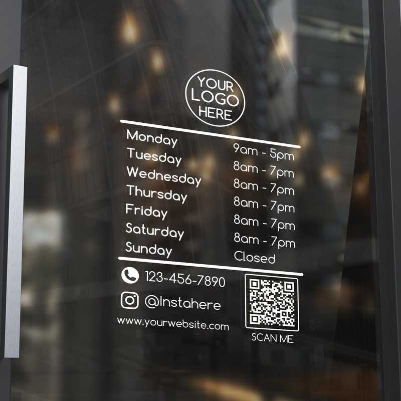 Store Hours Sign - Etsy