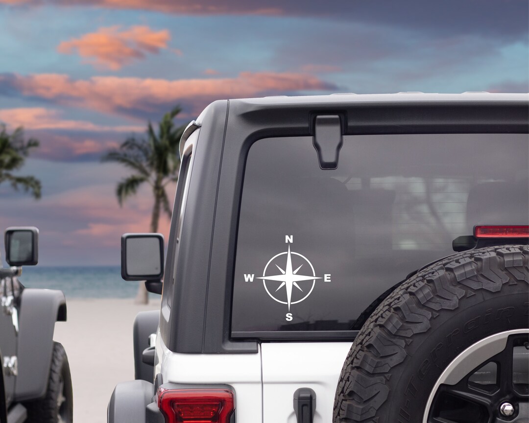 Compass Decal | Explore Decal | Adventure Decal | RV Sticker | Travel ...