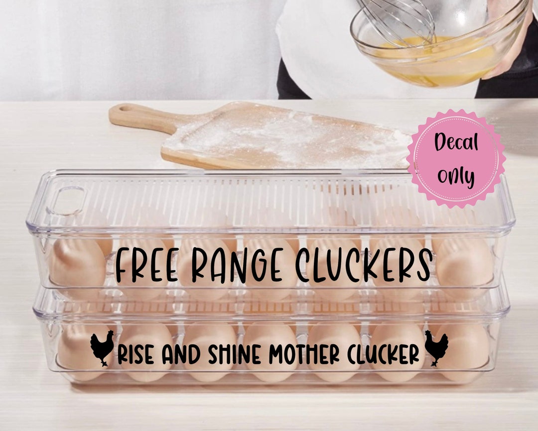 Funny Egg Carton Saying Decals | Farm Egg Container Decals | Egg Carton ...