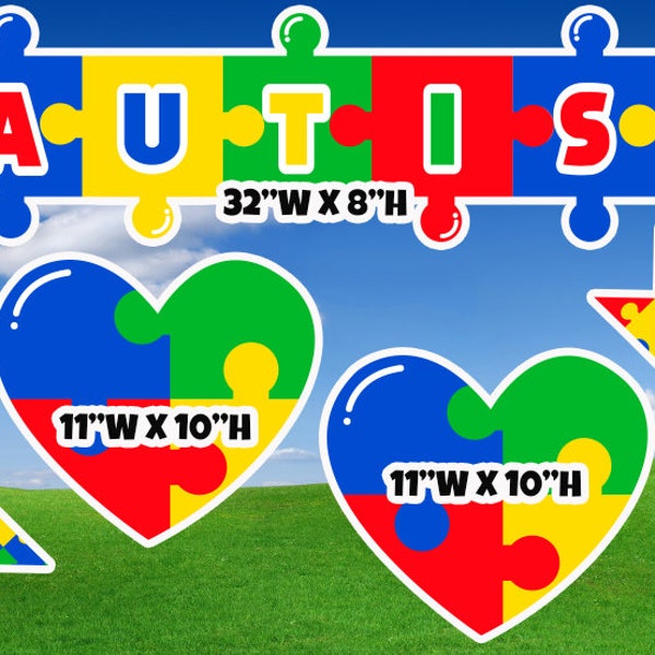 Autism Awareness Backdrop - Etsy