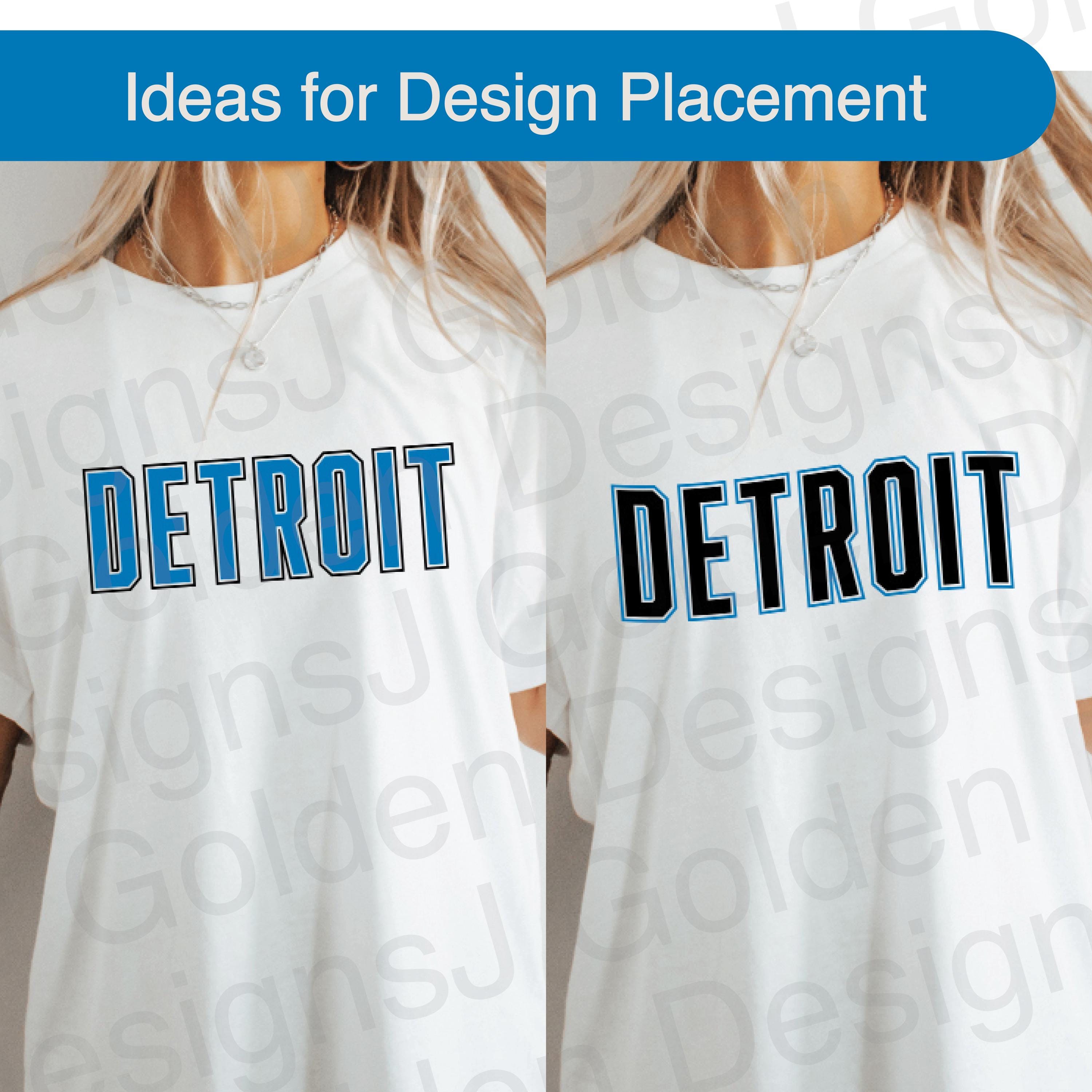 Detroit SVG, Detroit PNG, Detroit File for Cricut, Detroit Football ...