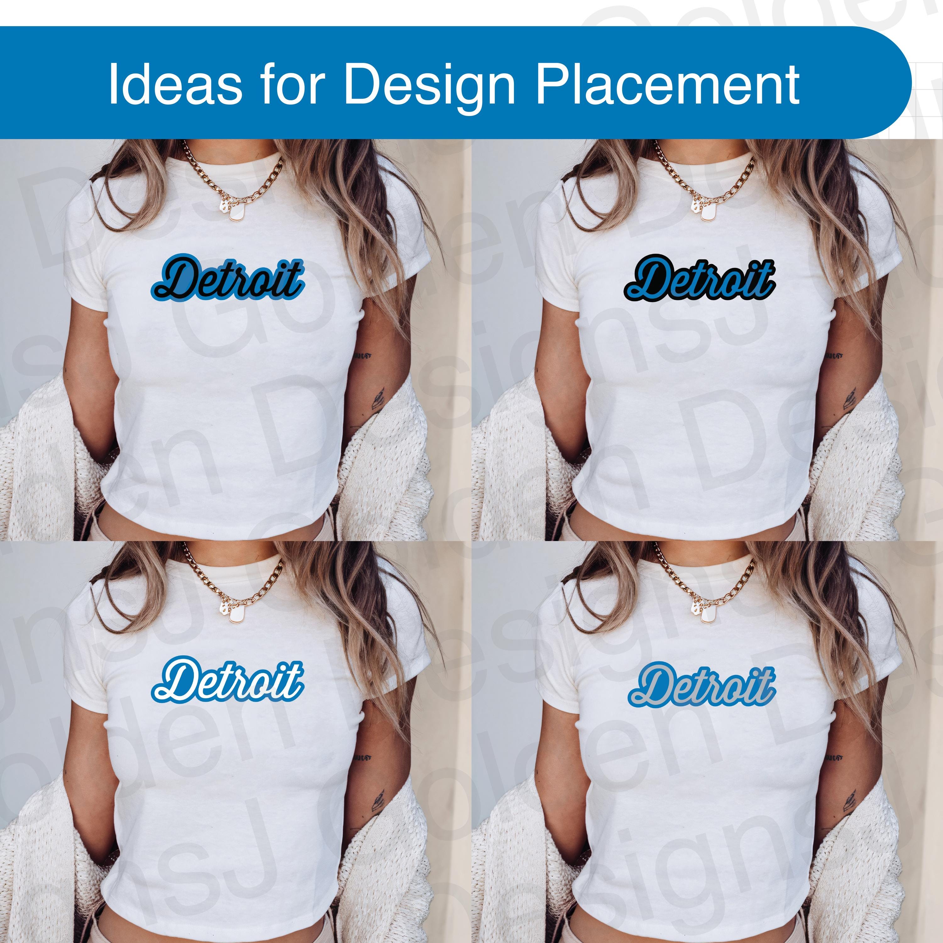 Detroit Cursive SVG Png Jpg, Detroit File for Cricut, Detroit Football ...