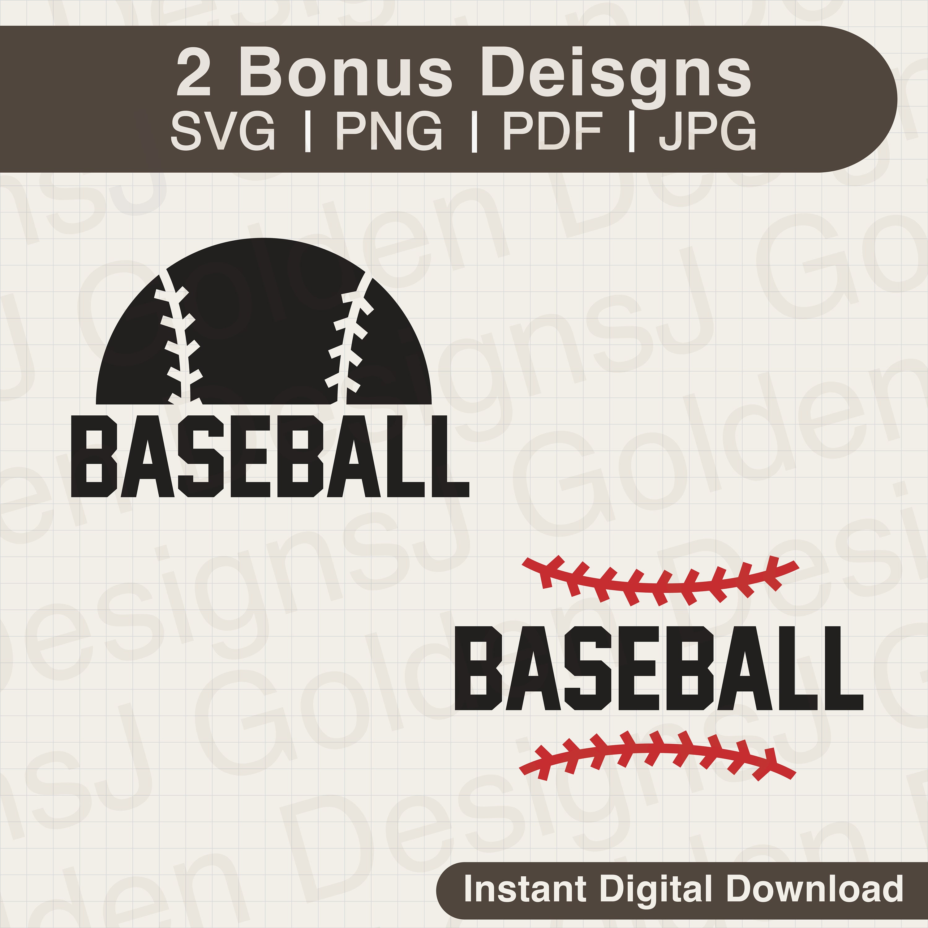 Baseball SVG, Baseball PNG, Baseball for Cricut, Baseball Digital Files ...