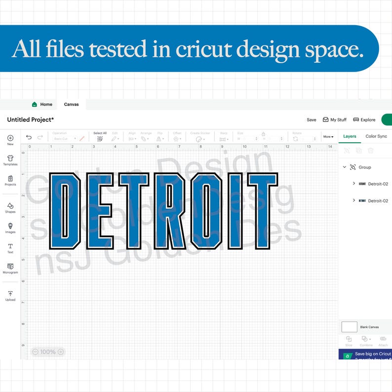 Detroit SVG, Detroit PNG, Detroit File for Cricut, Detroit Football ...