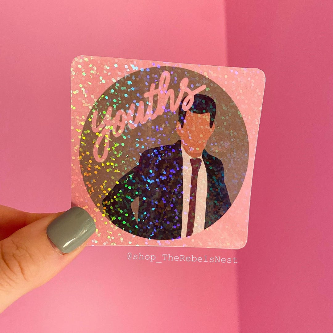 Schmidt Quote Hand Illustrated Vinyl Pop Culture Sticker With ...