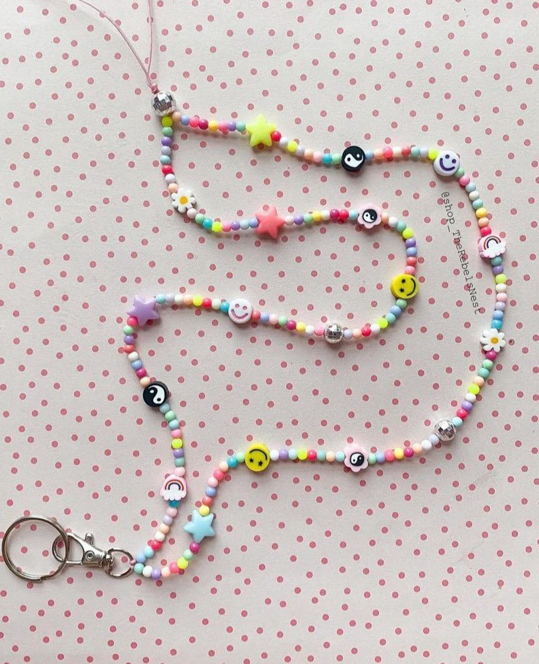90s Y2K LANYARD - Nostalgia Gift for Women Girls Teens Birthday - 4mm ...