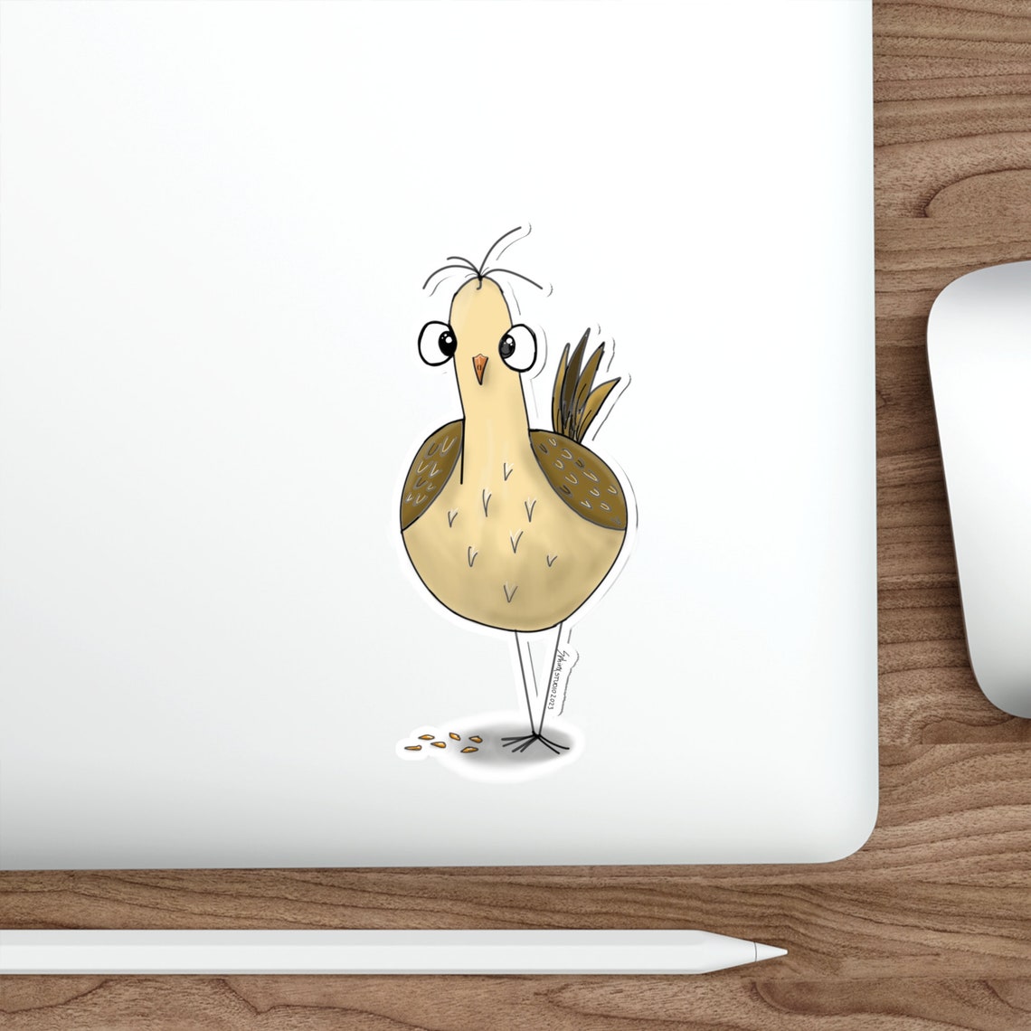 Derpy Dixie the Chicken Sticker - Etsy