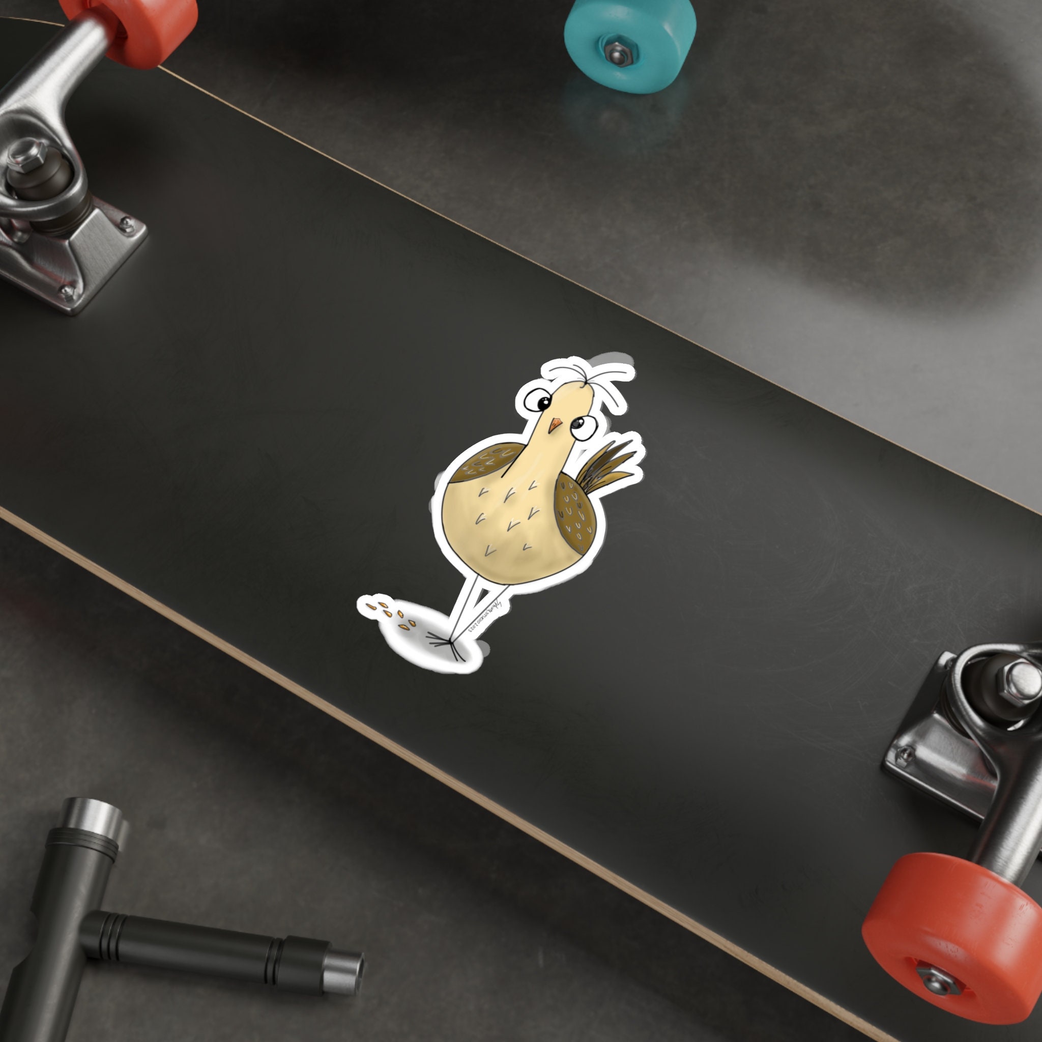 Derpy Dixie the Chicken Sticker - Etsy