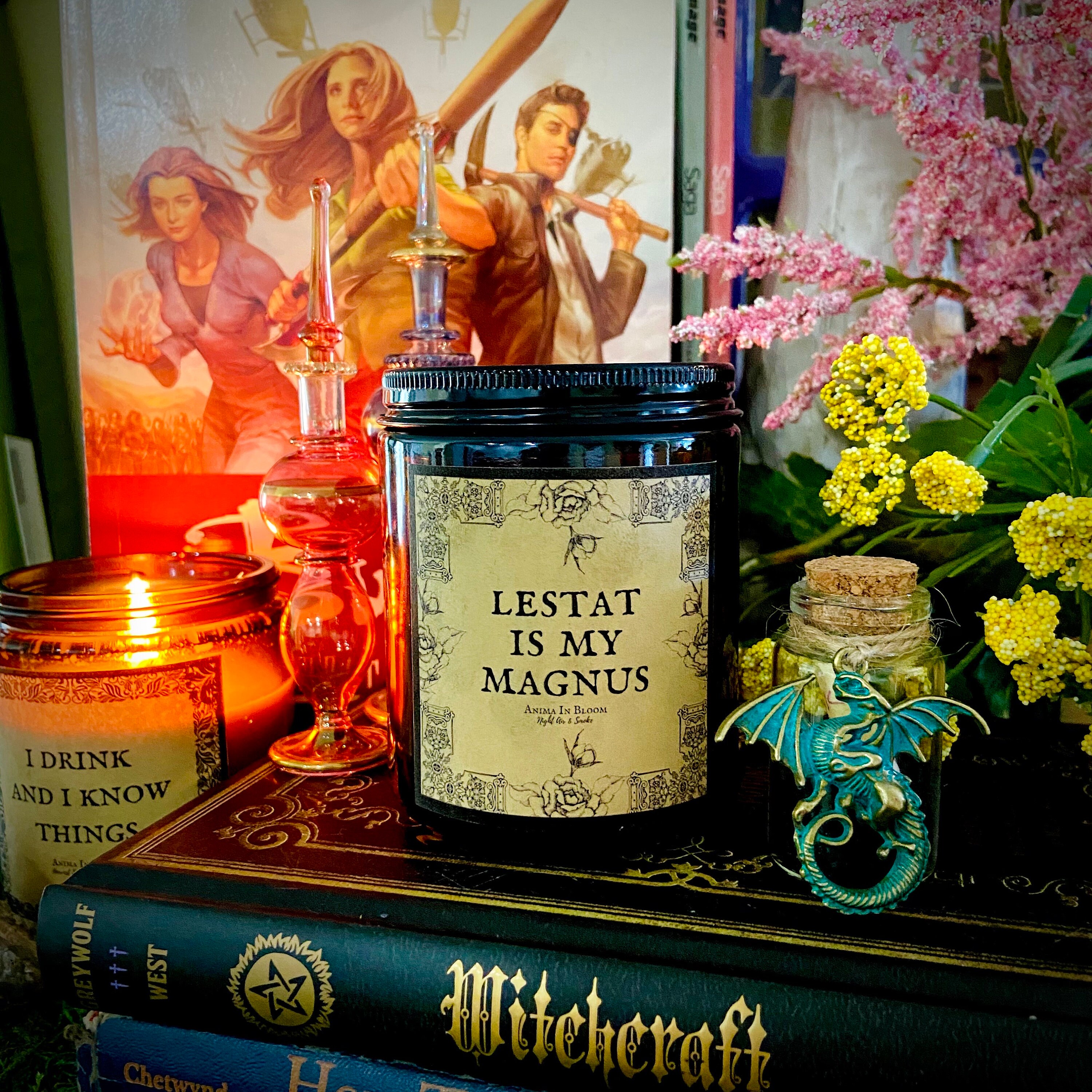 Lestat is My Magnus interview With the Vampire Themed 8oz Soy Candle ...
