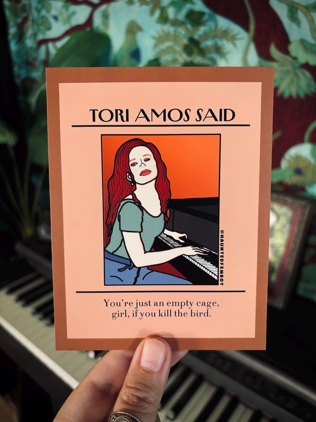Tori Amos “you’re Just an Empty Cage, Girl, If You Kill the Bird ...