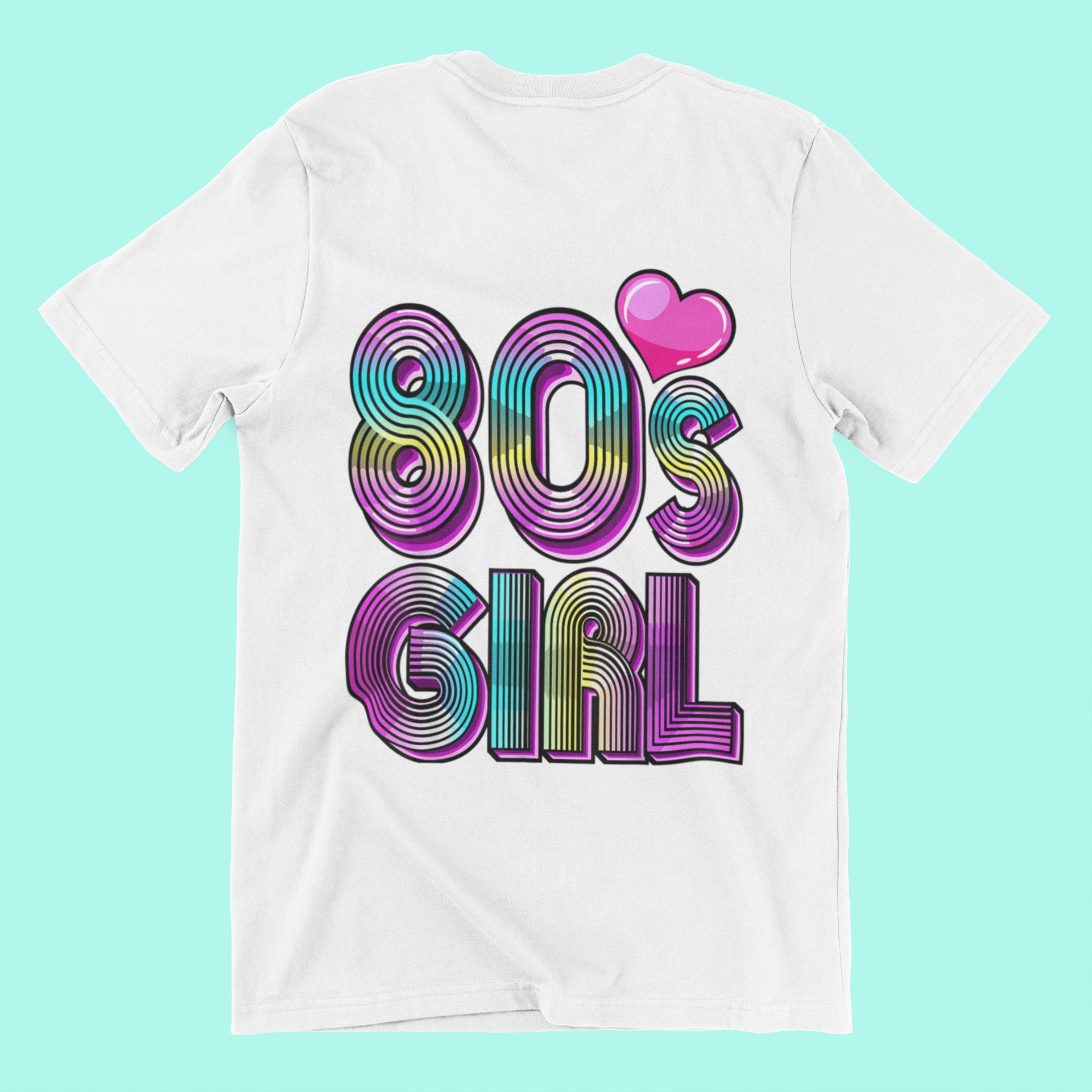 Retro 80's Girl Tee Shirt | Vintage 80's Shirt | 80's T-shirt Girls ...