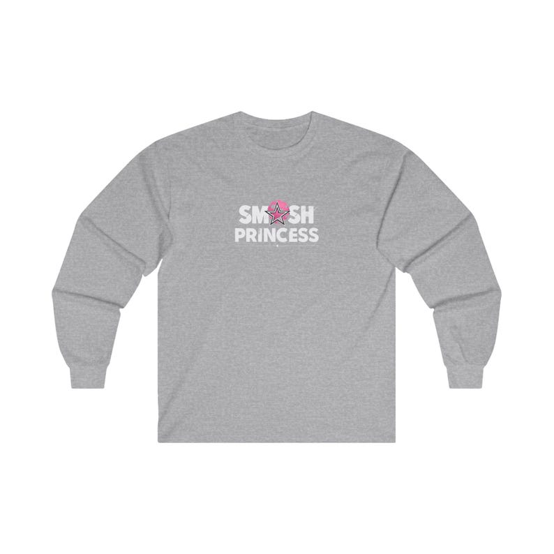 Pickleball Smash Princess Crew Neck Stay Warm Court Princess Smash the ...