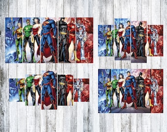 Dc Comics Wall Art - Etsy