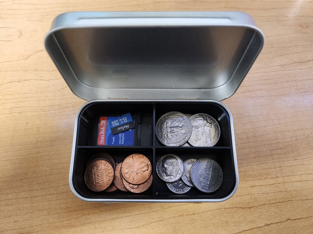 Tin Tray Insert Divider for Altoid Sized Tins | 3 Tin Options - Etsy