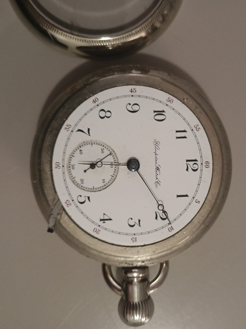 1902 Dueber Watch Co. hampden Watch 18s Jewelled Pocket Watch. Running ...