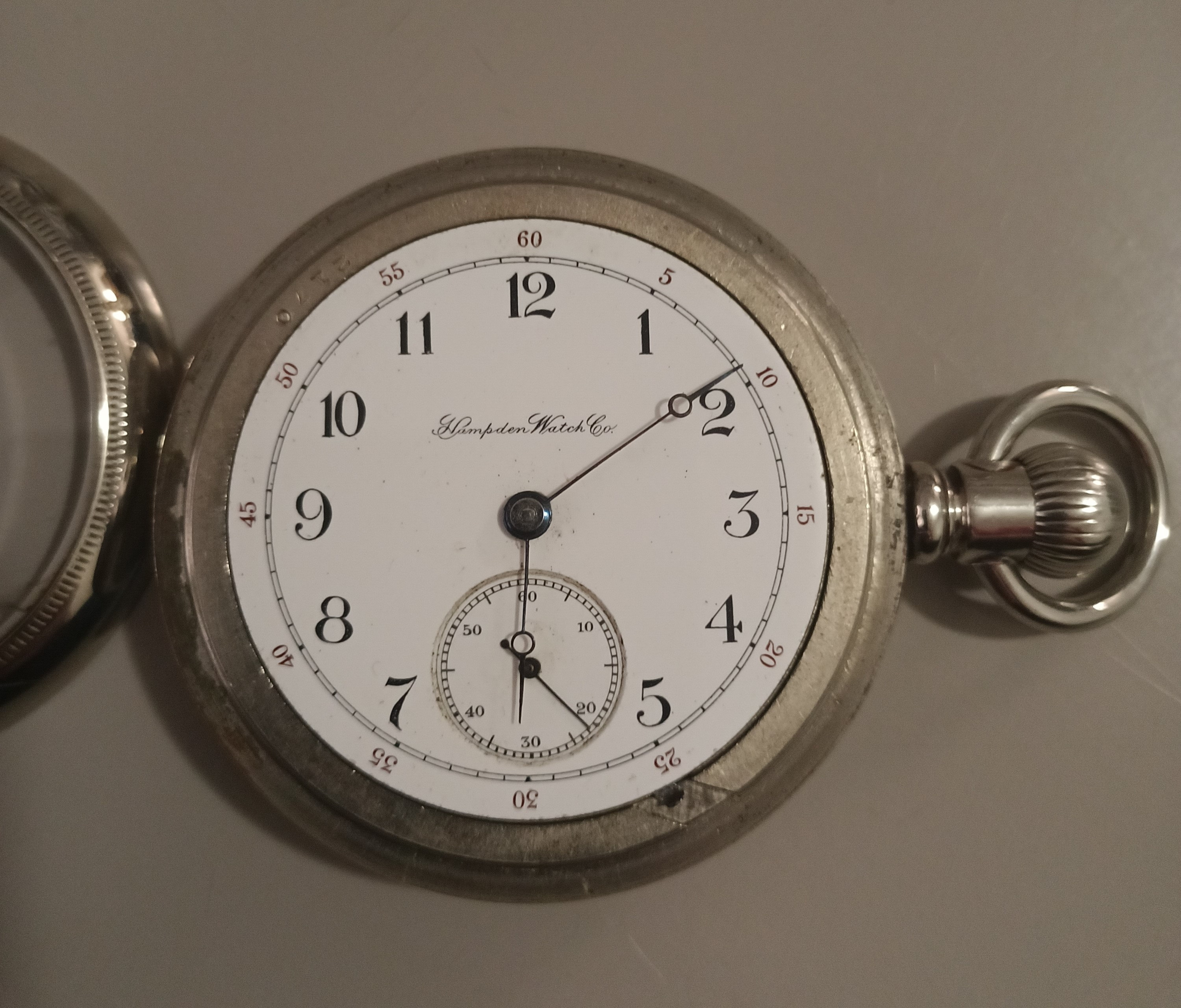 1902 Dueber Watch Co. hampden Watch 18s Jewelled Pocket Watch. Running ...