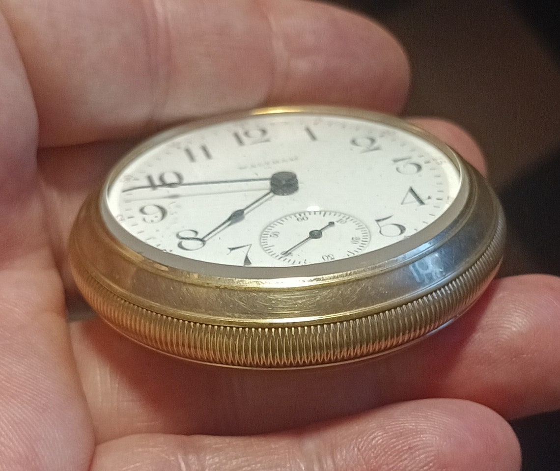 1902 Waltham 17 Jewel Pocket Watch. P.S. Bartlett, 18s, and Adjusted ...