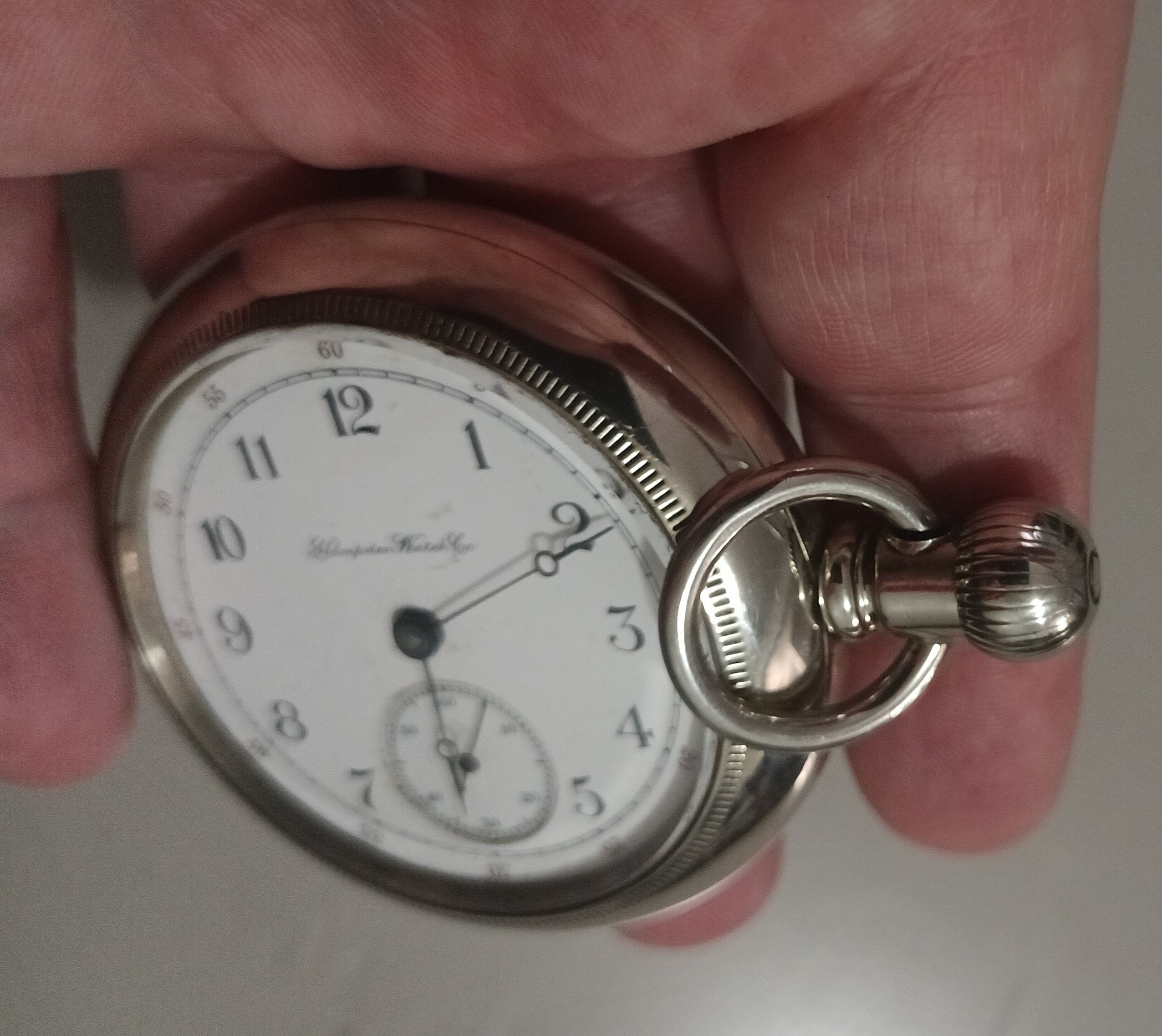 1902 Dueber Watch Co. hampden Watch 18s Jewelled Pocket Watch. Running ...