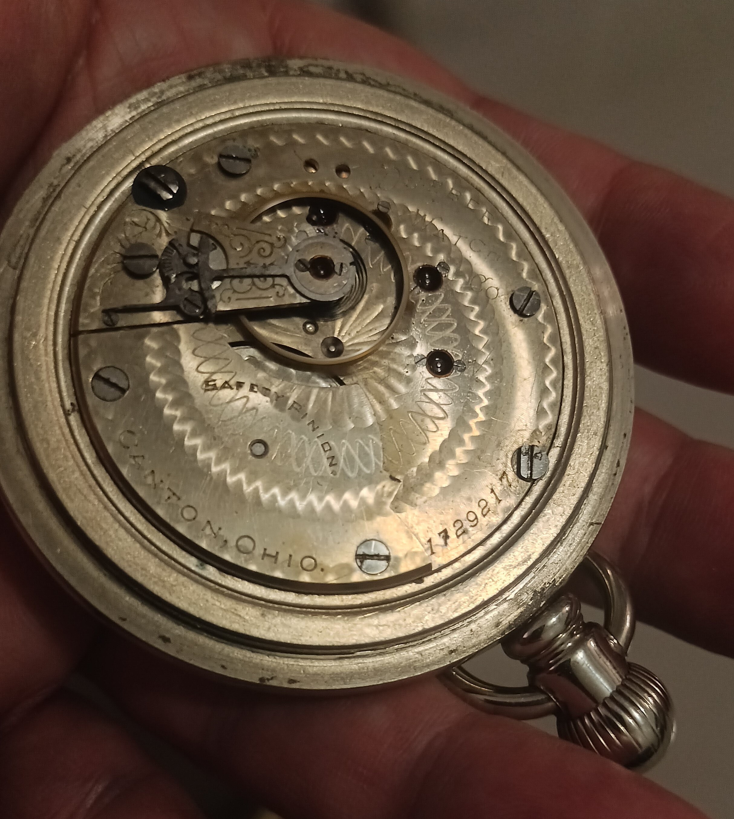 1902 Dueber Watch Co. hampden Watch 18s Jewelled Pocket Watch. Running ...