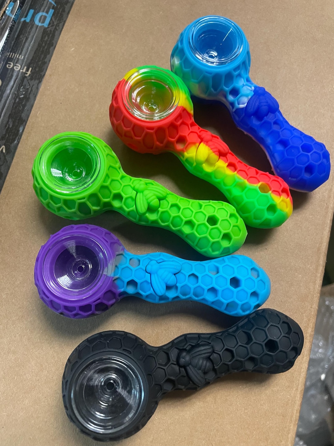 Silicone Smoke Pipe for Smoking Tobacco Bulk (5pack) - Etsy
