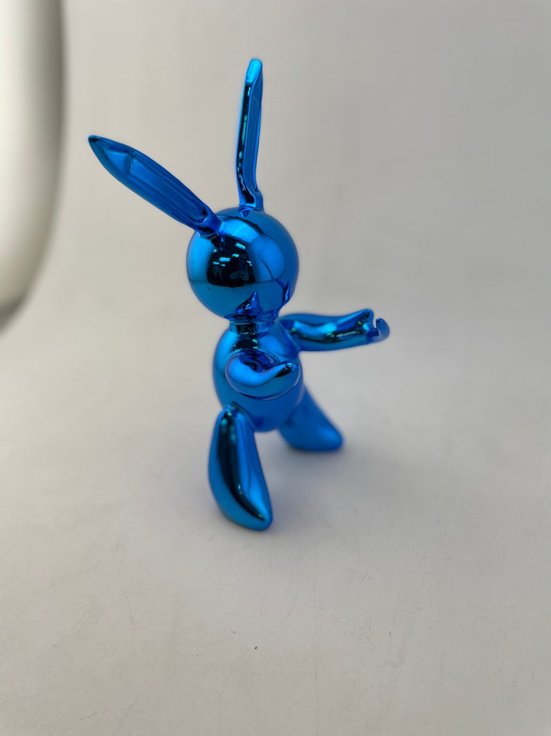 Balloon Rabbit Sculpture Figurine Home Decor - Etsy