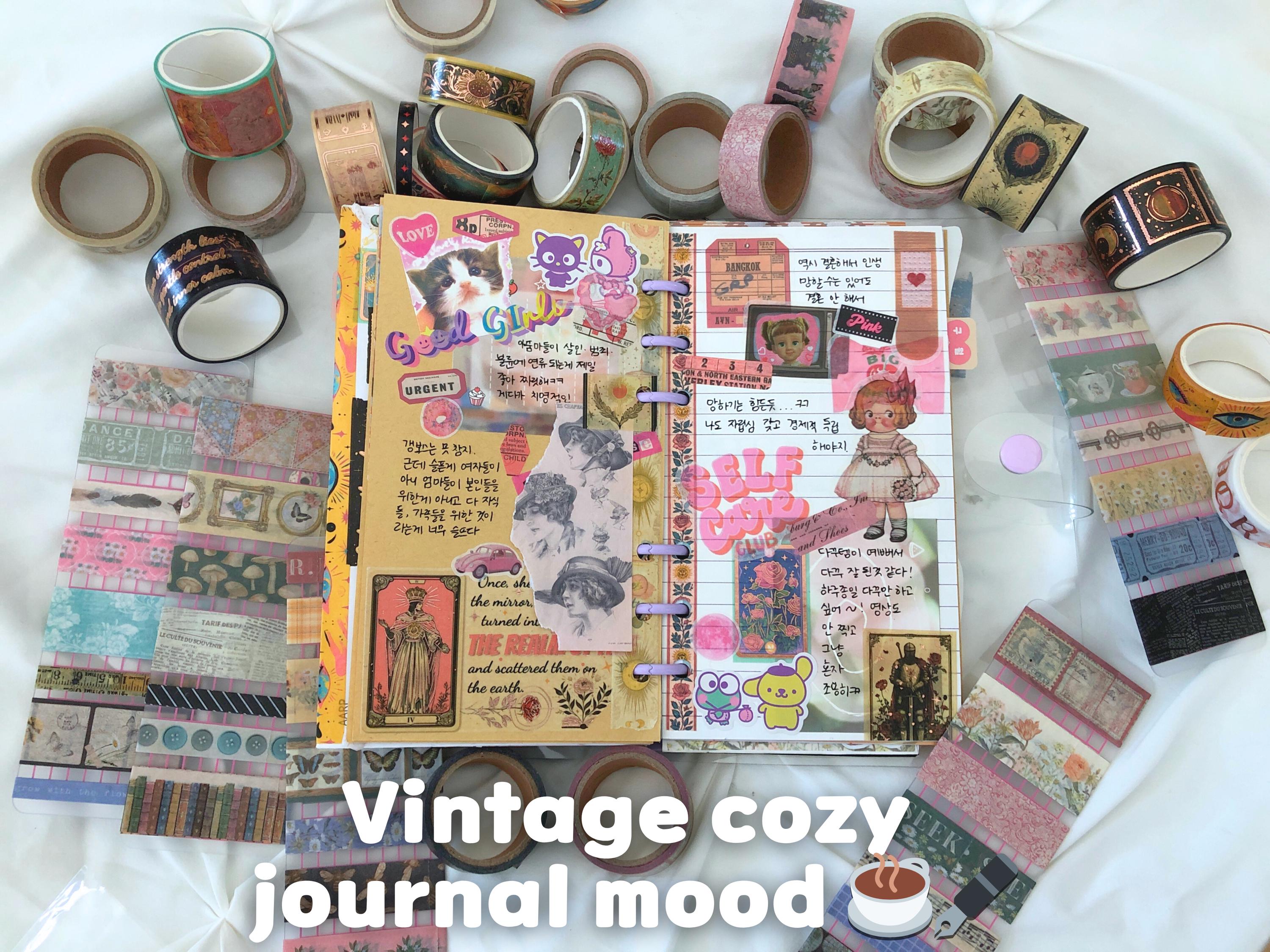 Washi Tape Samples | Cute Kawaii, Vintage, Coquette Sampler Card for ...