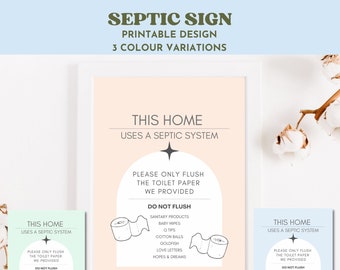 Septic Tank Sign - Etsy